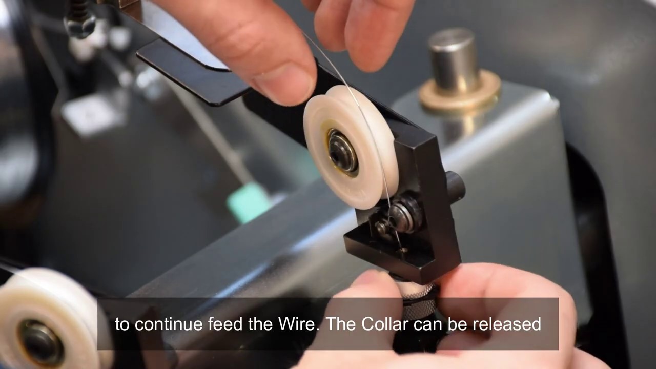 5000 Series User Guide: Changing Stitch Wire - YouTube