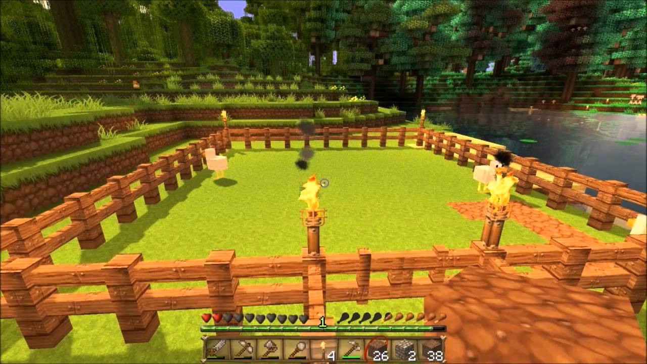 Modded Minecraft - Treetops EP 9 - A New Foundation - YouTube