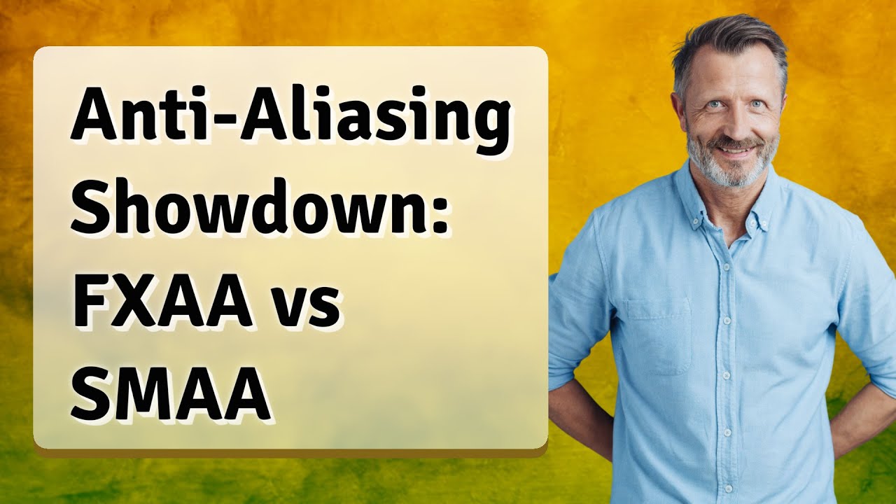 Anti-Aliasing Showdown: FXAA vs SMAA - YouTube
