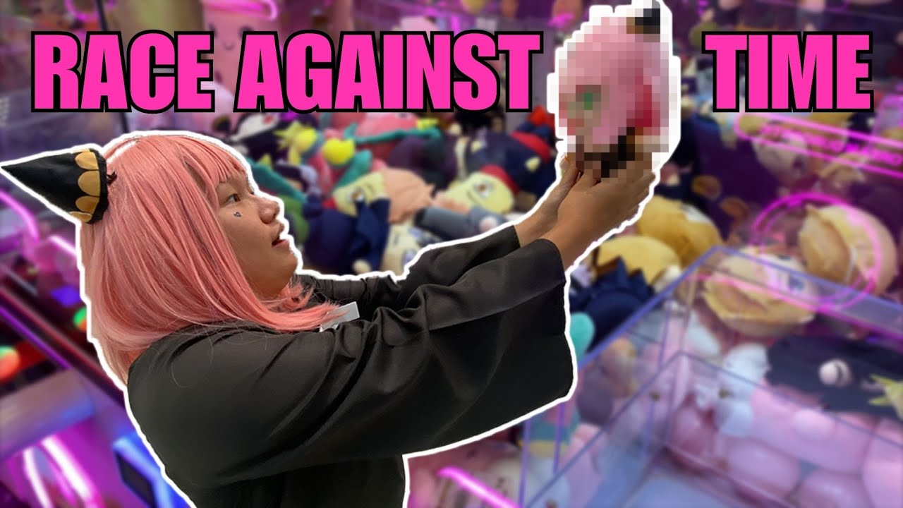 10 Minute ANIME Claw Machine Challenge! Gatcha Orlando Arcade Challenge ...