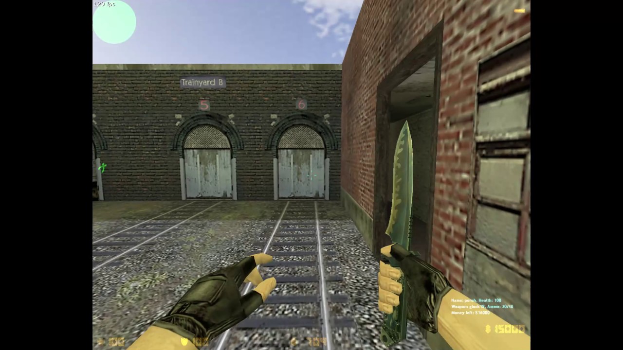 Flashbang #de_train v2 cs 1.6 #porohz0r флешки атака - YouTube