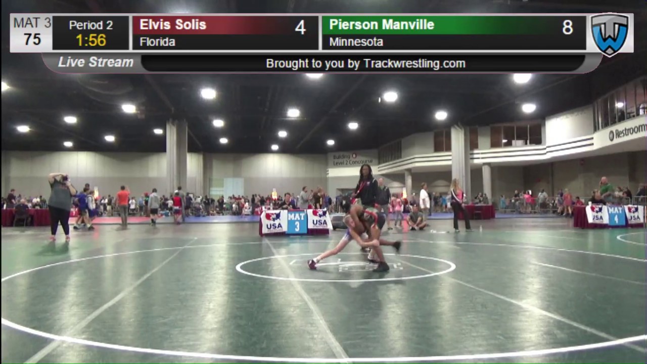 4066 Novice 75 Elvis Solis Florida vs Pierson Manville Minnesota ...