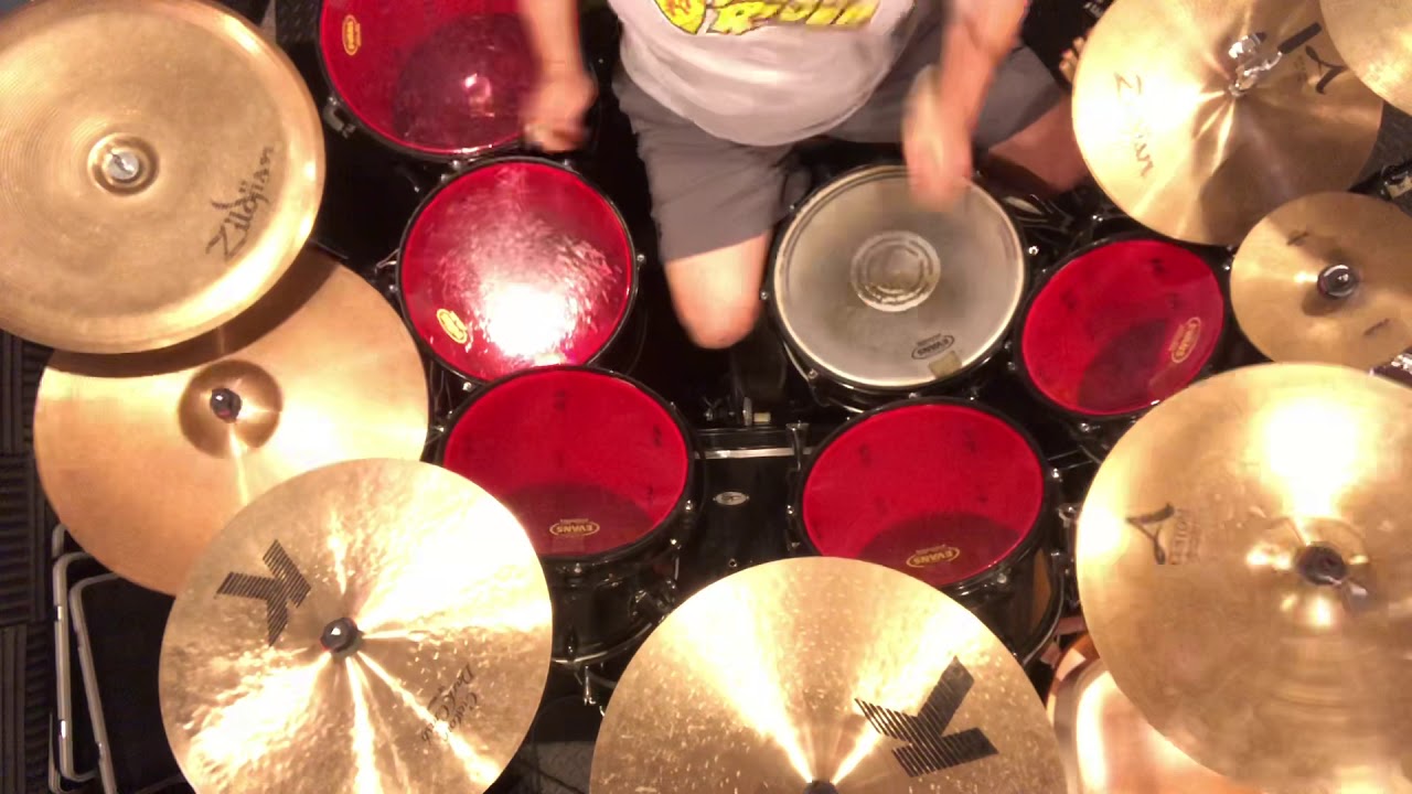 “One” Drum cover - YouTube
