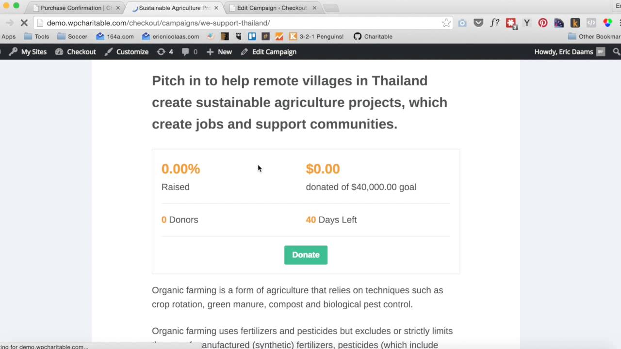 Accept Donations with Easy Digital Downloads - YouTube