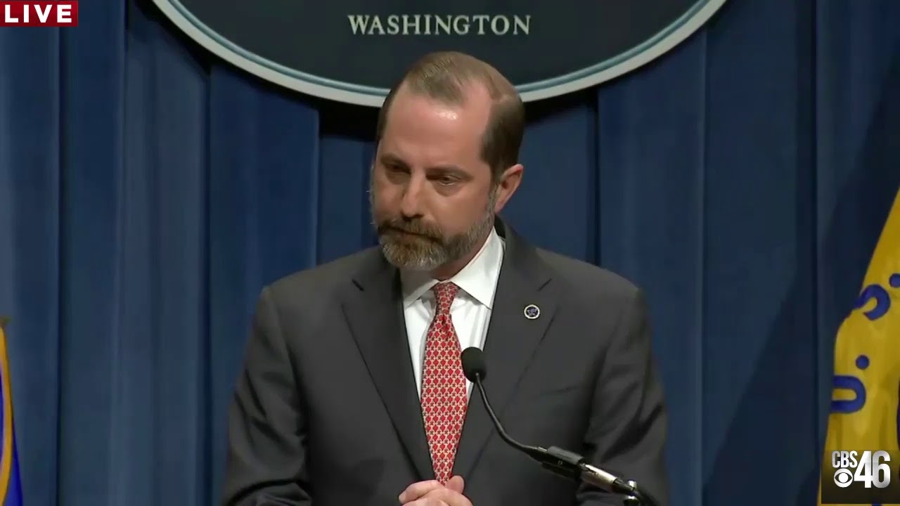 WATCH LIVE: HHS and CDC Press Conference on Chinese coronavirus - YouTube