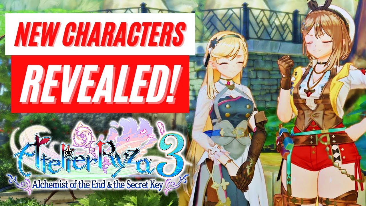 Atelier Ryza 3 New Characters Reveal Gameplay Footage Trailer Nintendo ...