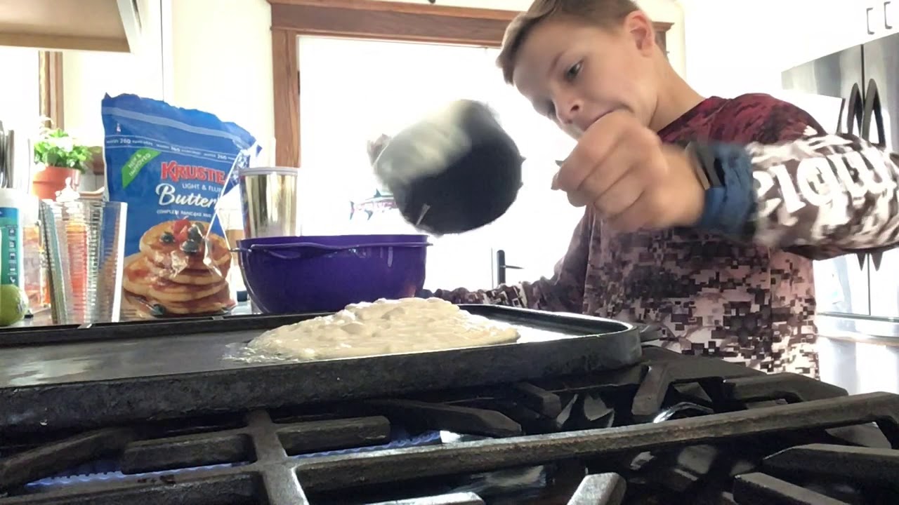 Jake’s Making Monster Pancakes - YouTube
