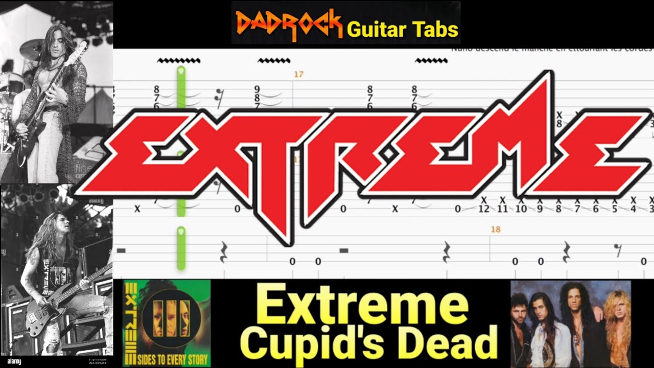 Cupid's Dead - Extreme - Guitar + Bass TABS Lesson - YouTube