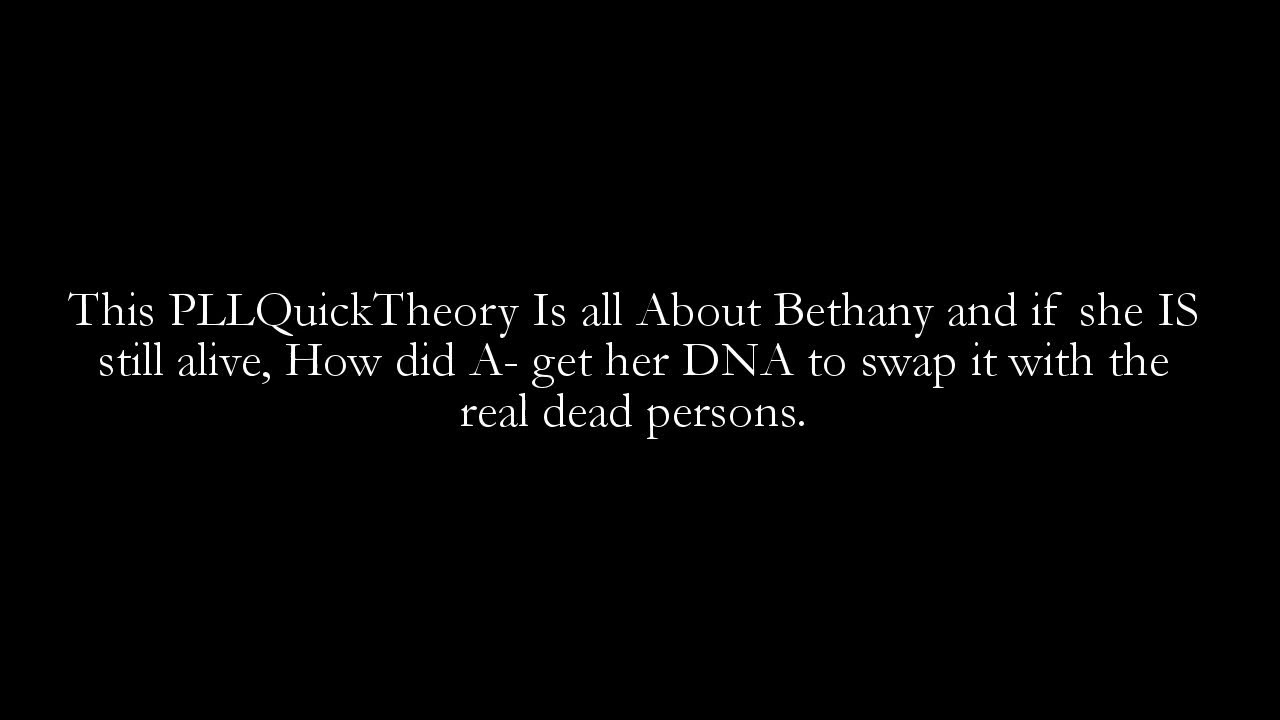 PLL Pretty Little Liars PLLquicktheory #2 - Mona and Bethany Young ...