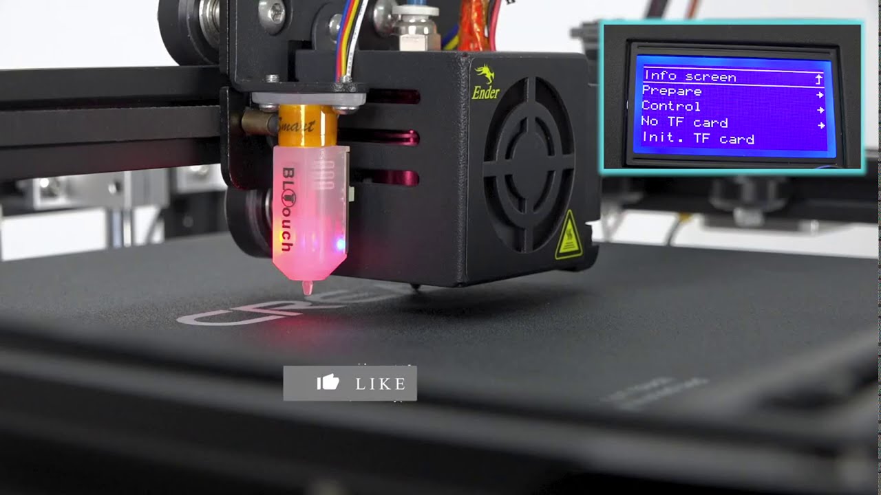 Ender-5 Pro 3D Printer Silent Board Pre-installed Cmagnetic plate Ender ...