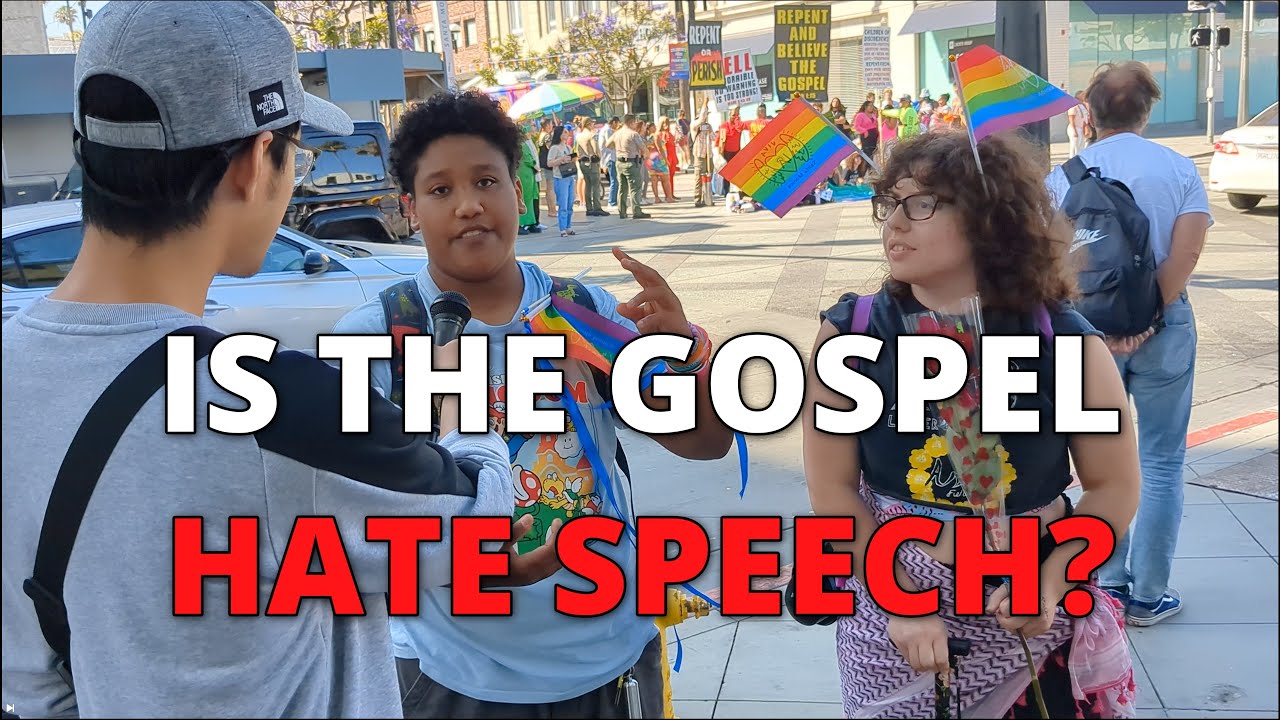 Conversation With LGBTQ Members Protesting Preachers - YouTube