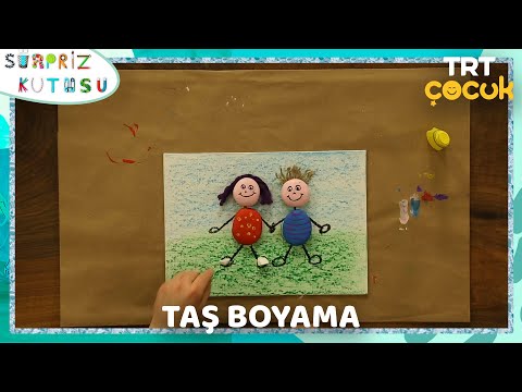 Sürpriz Kutusu - Taş Boyama