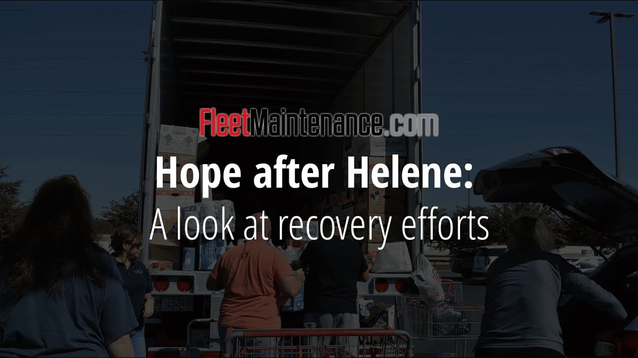 Hope after Helene: Trucking community comes together in North Carolina ...