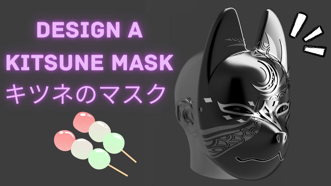 Kitsune Mask Tutorial - YouTube