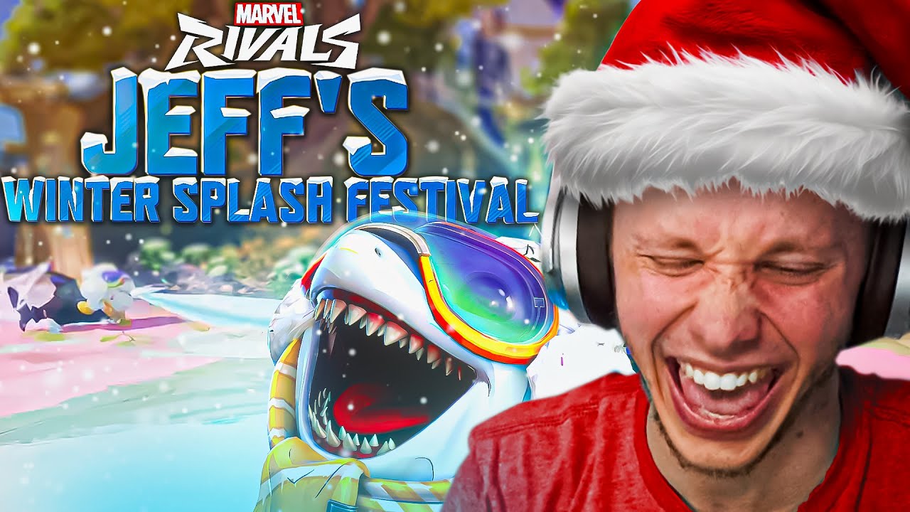 I Tried The FIRST EVENT in Marvel Rivals!! (Jeff's Winter Splash ...