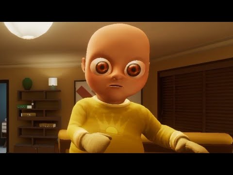 Mari merawat bayi tantrum di game/Baby in Yellow - YouTube
