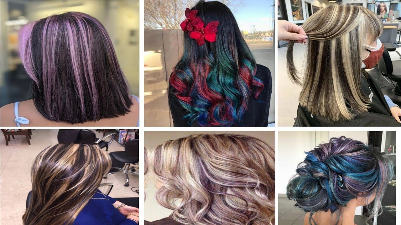 Hair color For girls sticking Ideas for hairs and highlights 🥳👩‍🦰👩‍🦰 ...