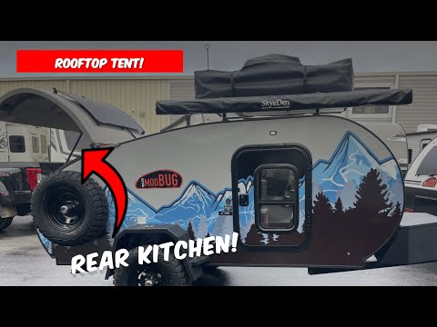 The Newest Clam-Shell Camper on the Market! 2024 Modern Buggy Little ...
