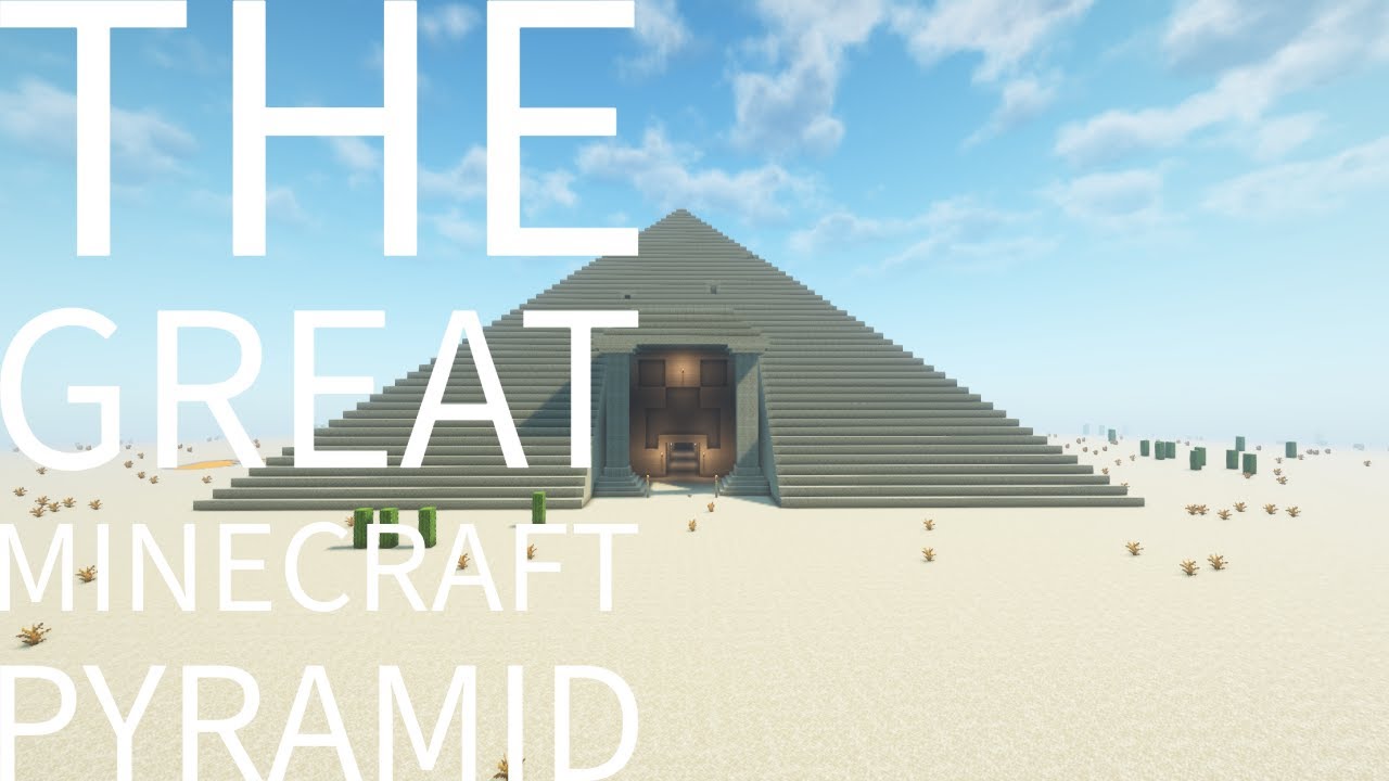 The Great Minecraft Pyramid (Minecraft Java Edition) - YouTube