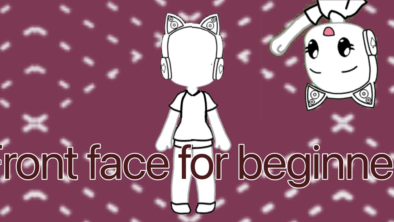 How to make separate and do #tweening on a #gacha front face model # ...