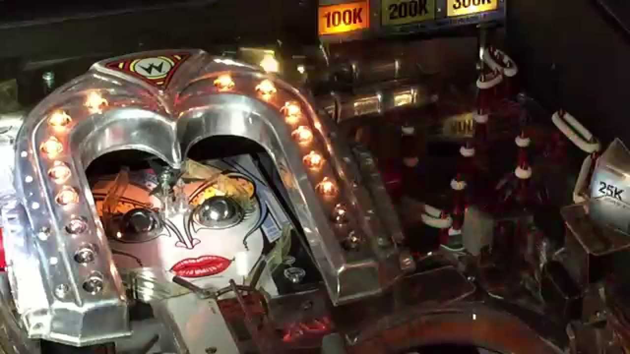 Machine: Bride of Pinbot Restored Pinball - YouTube