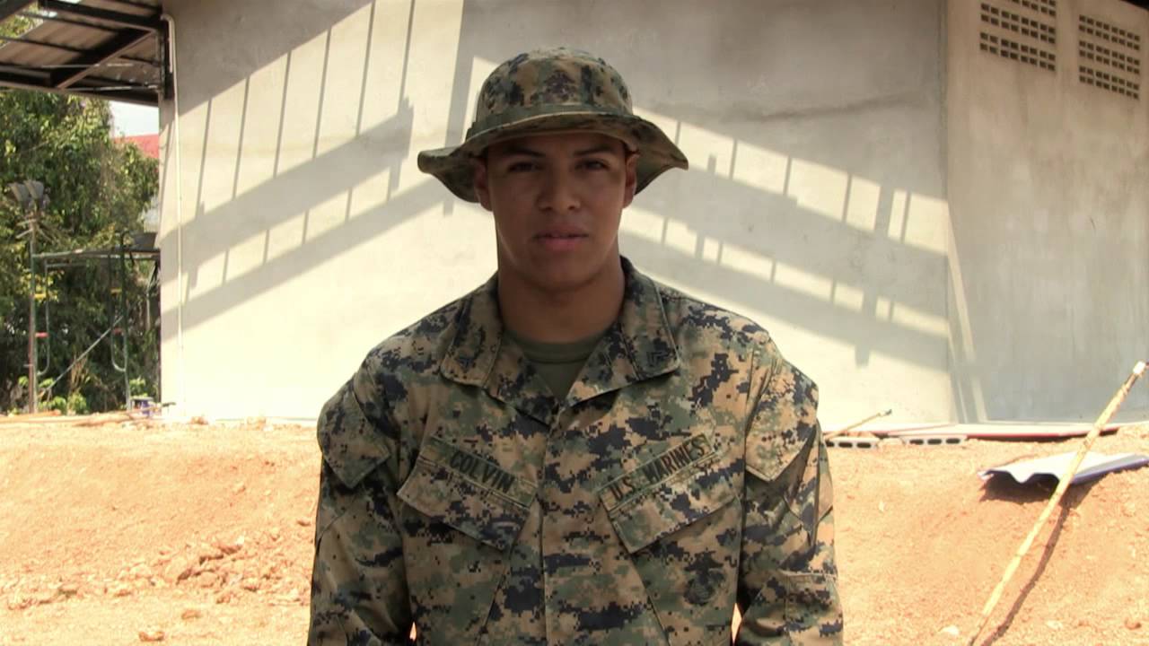 Cobra Gold 2016 U.S. Marine Corps Cpl Jacob Colvin, sends a Valentine's ...