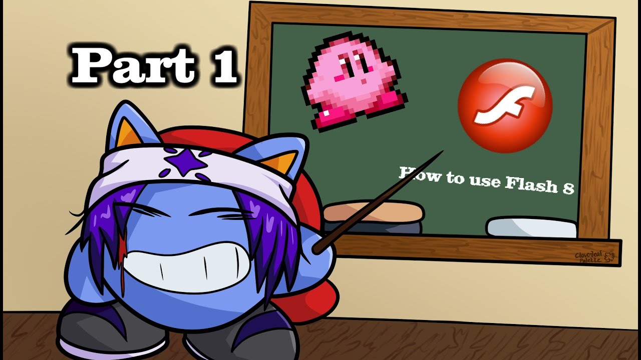 How to Sprite Animate Kirby in Flash 8 (Part 1: The Basics) - YouTube