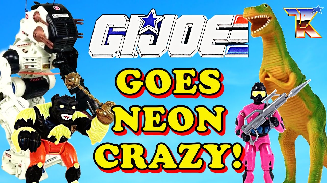 History of GI Joe 1993 | Sub-teams and Mailaways | Neon 90s! - YouTube