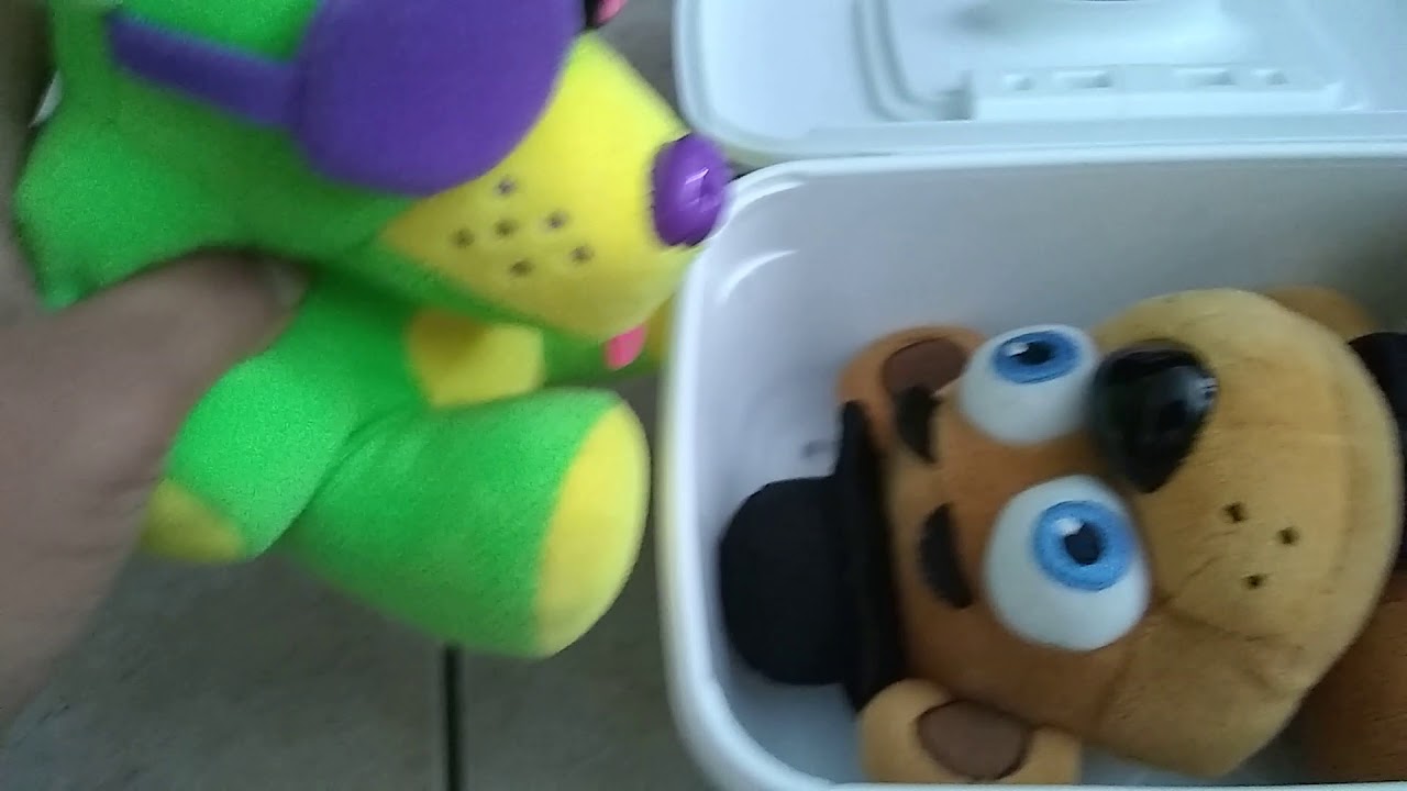 Freddy gets dumped in a garbage truck - YouTube