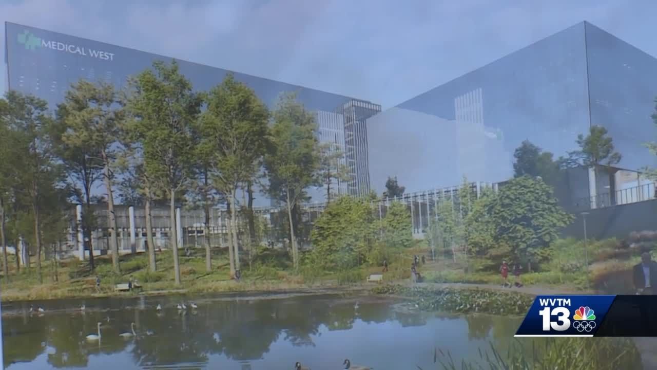 UAB breaks ground on new Medical West campus - YouTube