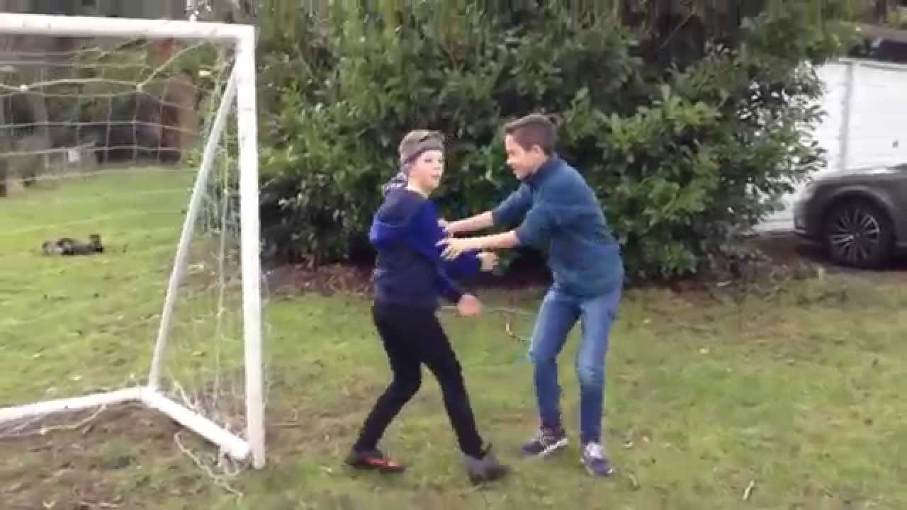 Football Death Run | With Fight!! - YouTube