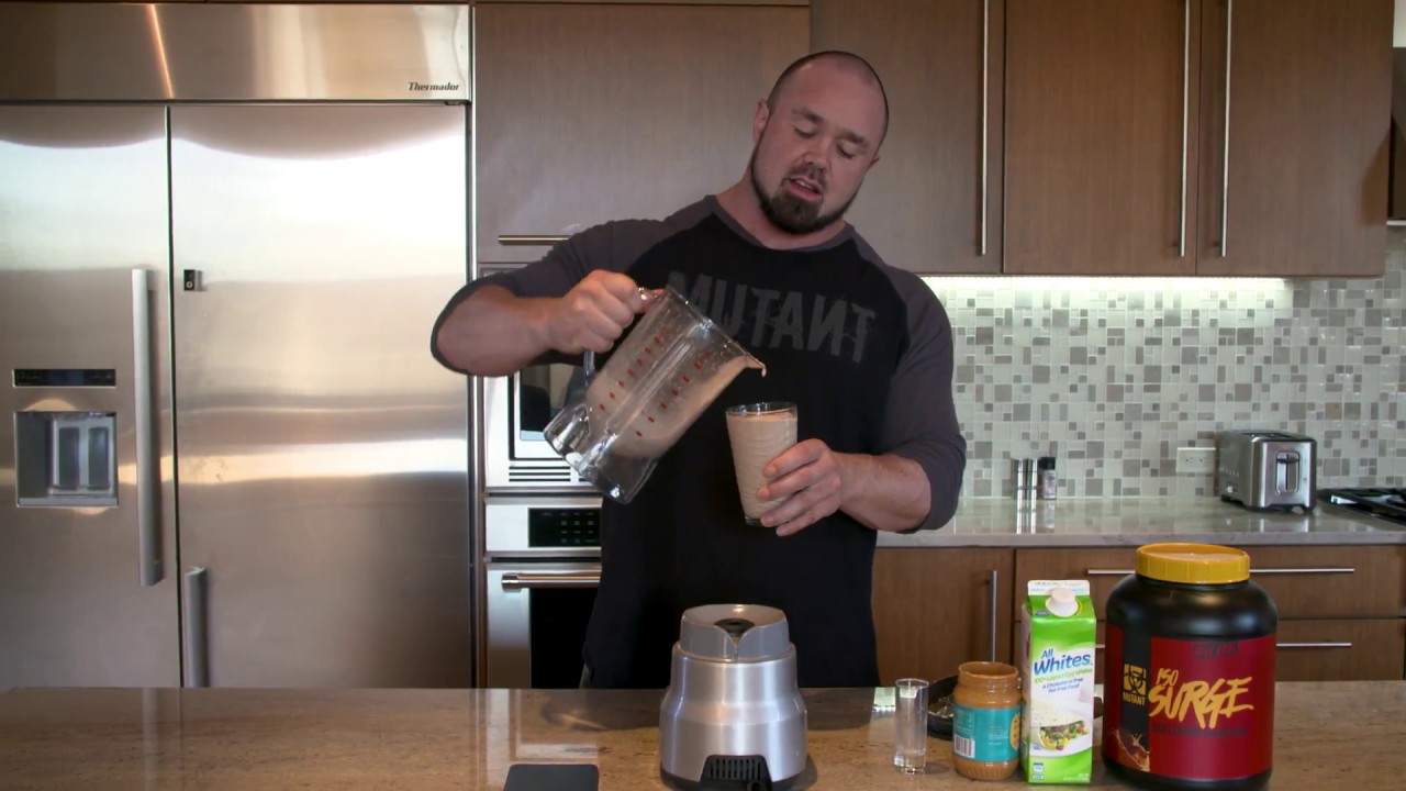 MUTANT MEALS - Ron's Salted Caramel PB Shake - YouTube