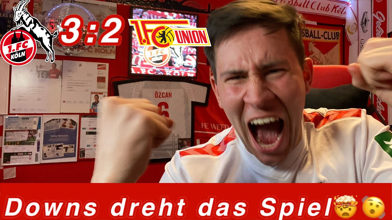1. FC Köln - 1. FC Union Berlin / 3:2 FC WAHNSINN DOWNS DREHT DAS SPIEL ...