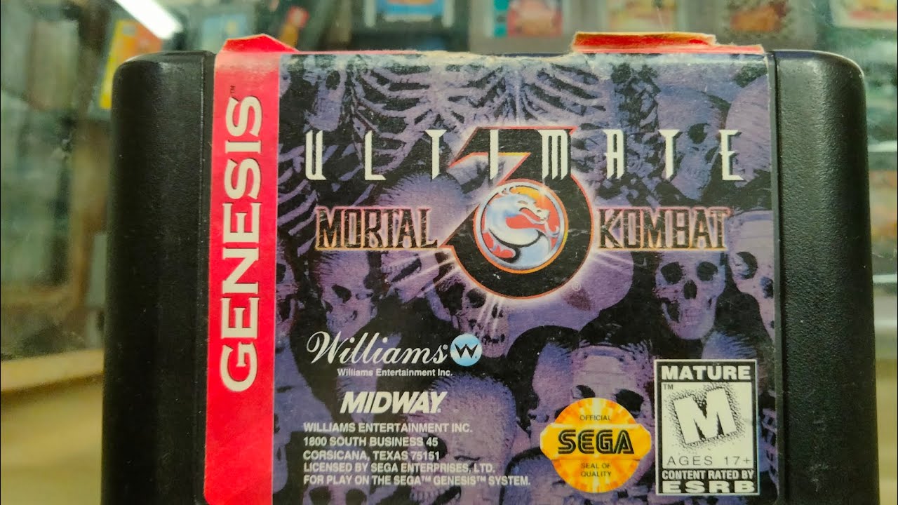 Ultimate Mortal Kombat 3 Sega Genesis - YouTube