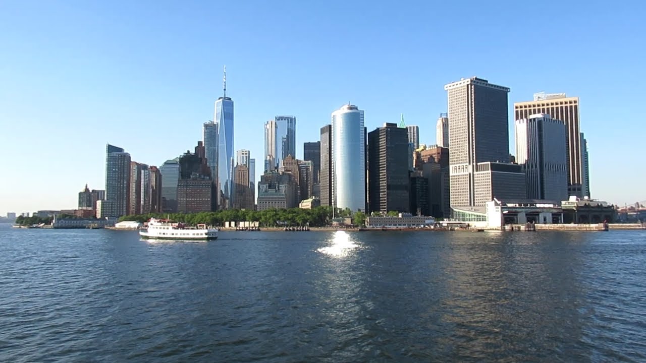 Wall St Pier 11 Departure & Highlands Seastreak Arrival - YouTube
