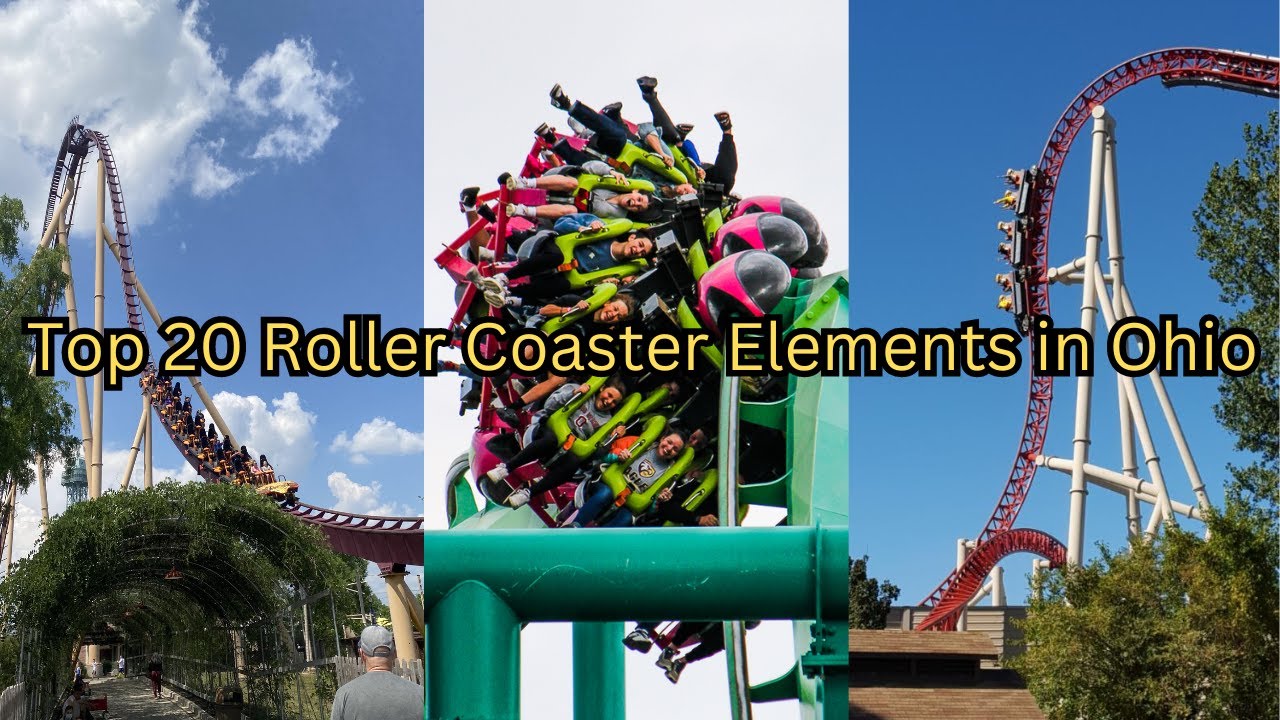 Top 20 Roller Coaster Elements in Ohio - YouTube