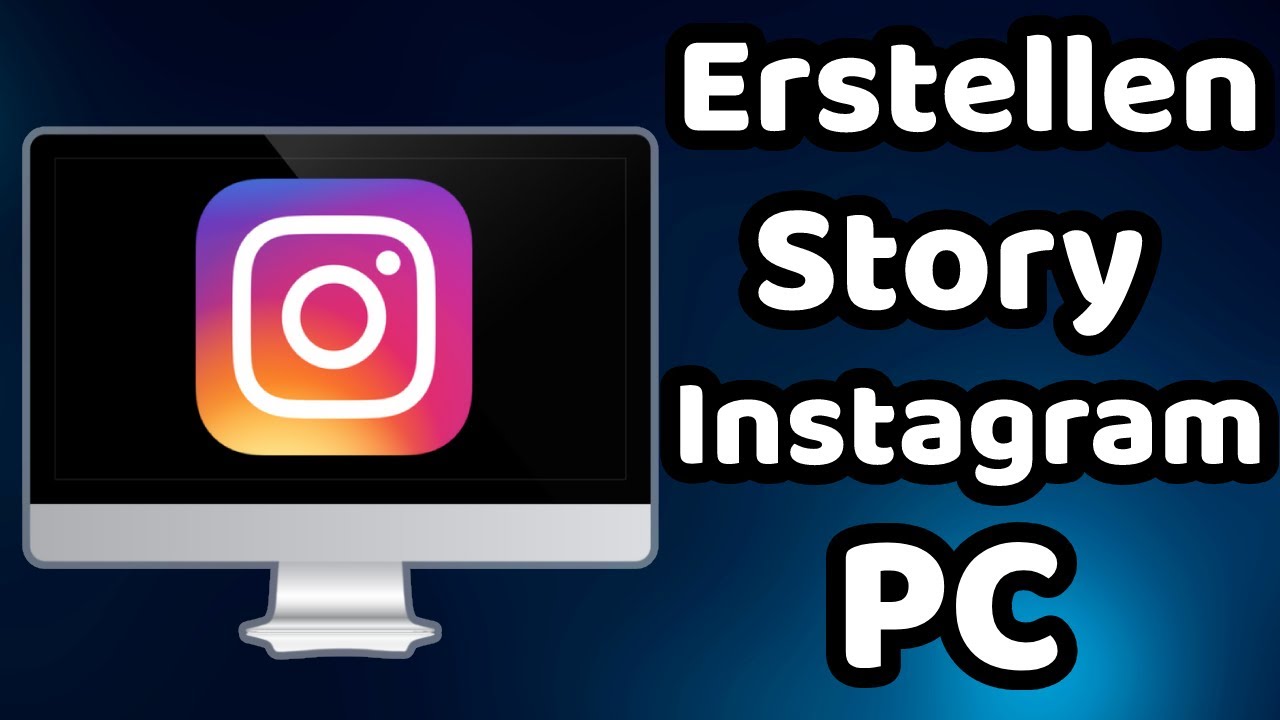 wie Erstelle ich eine Story bei instagram im PC 2023 - YouTube
