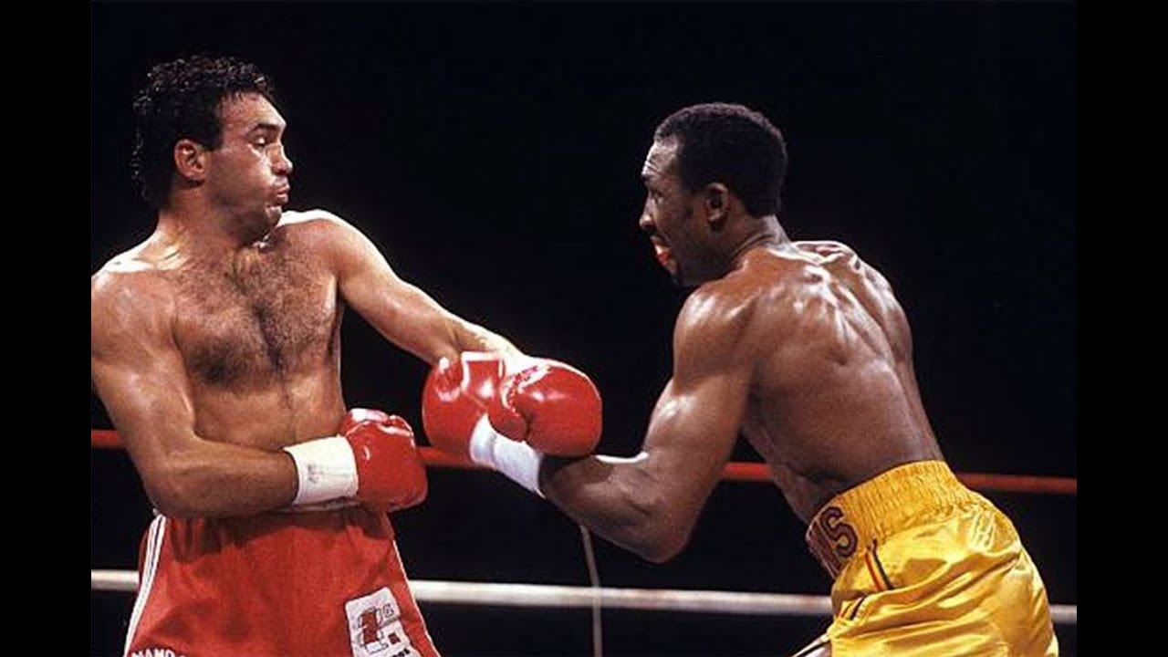 Juan Domingo "Martillo" Roldan - Tommy " la cobra " Hearns , 29/10/1987 ...