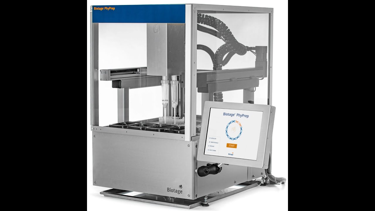 Biotage PhyPrep automated plasmid purification, maxi,mega,giga prep ...