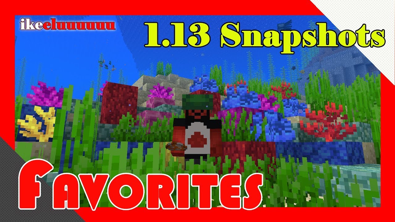 1.13 Snapshots | My favorite things from the snapshots - YouTube
