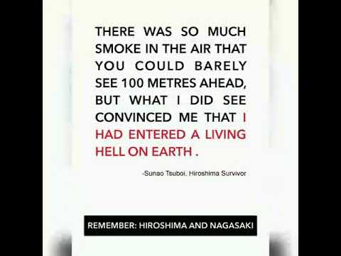 HIROSHIMA DAY,  STD X
