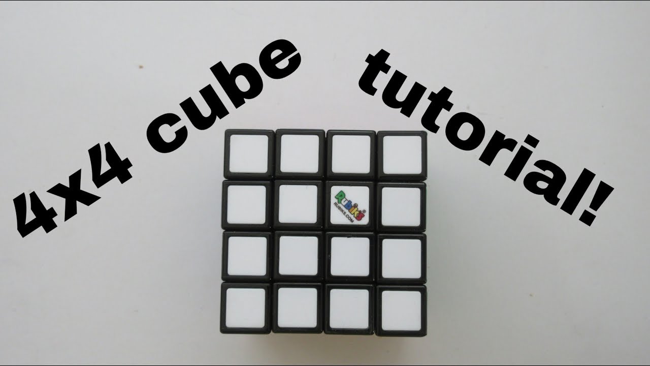 hoe los je een 4x4 kubus op? 4x4 tutorial! (NL) - YouTube