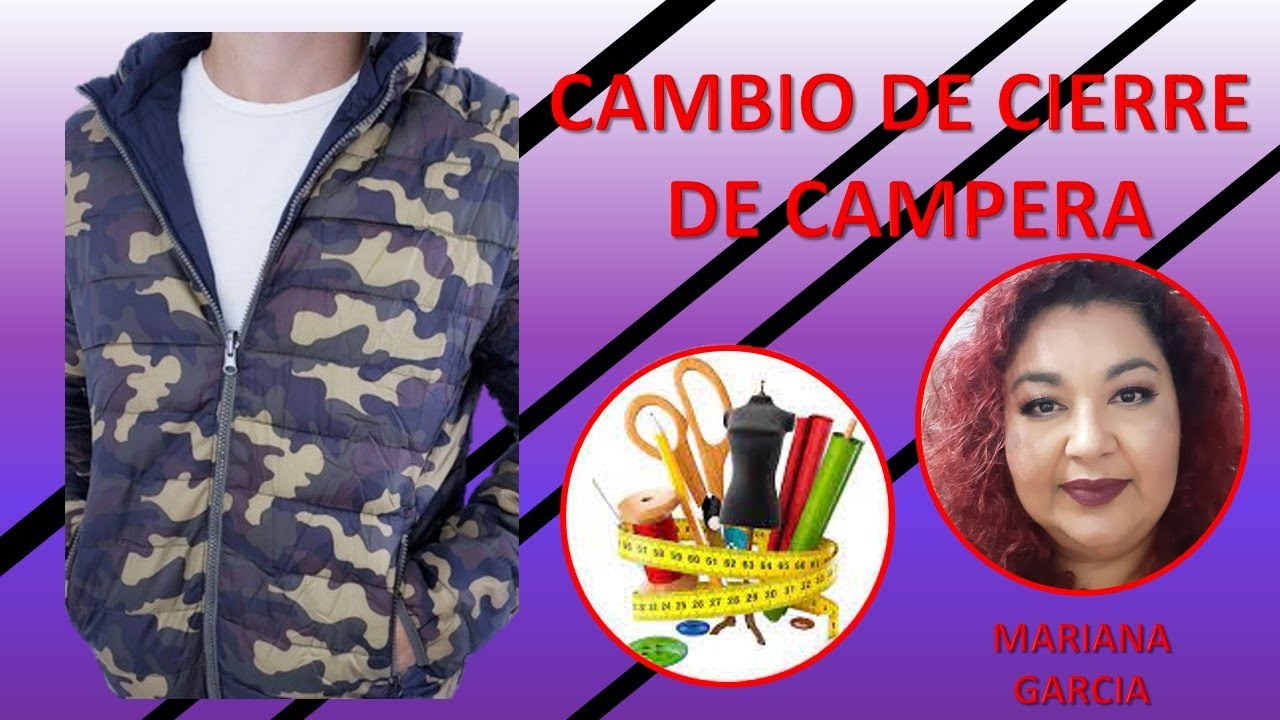 CAMBIAR CIERRE DE CAMPERA - YouTube