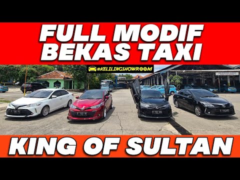 MODIF BEKAS TAKSI BLUE BIRD JADI KING OF SULTAN SAMPAI VERSI LAMBO ...