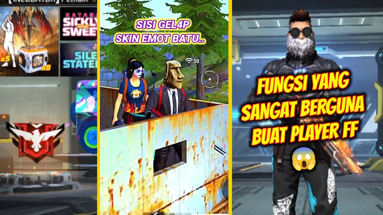 TERNYATA INI FUNGSI LAIN DARI SKIN EMOTE BATU 🤨 - YouTube
