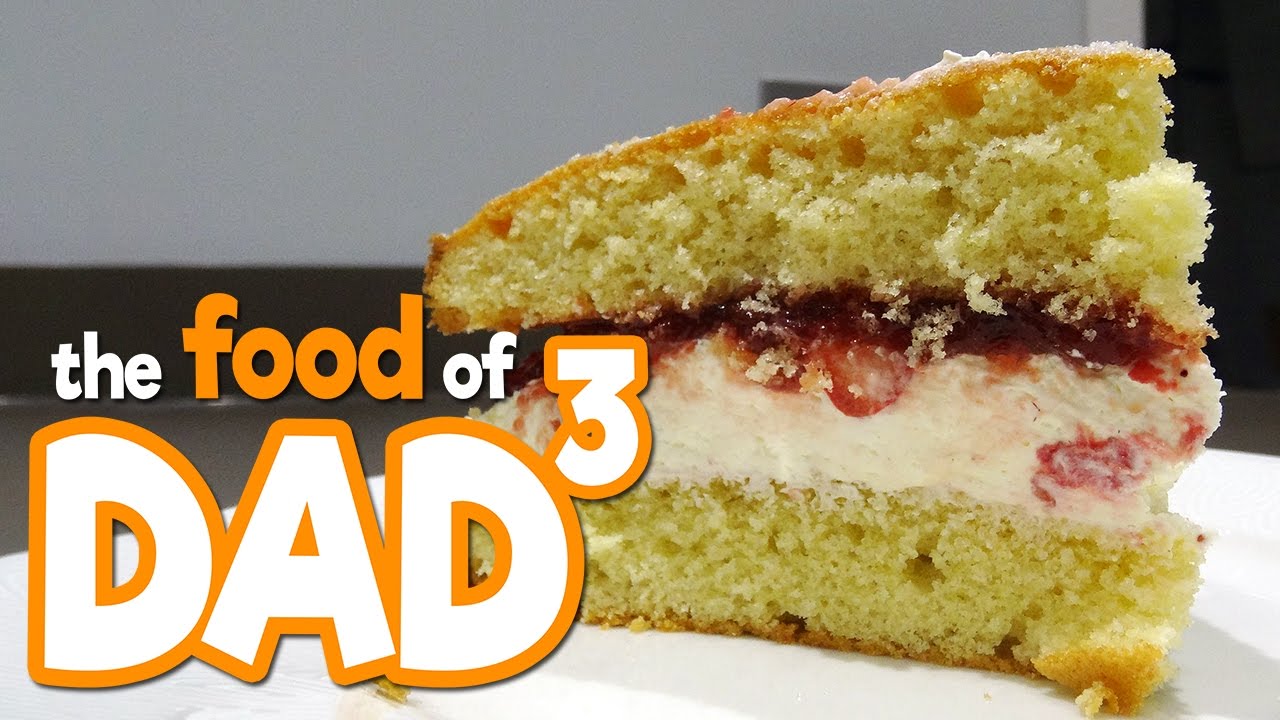 The Food of Dad³ - Sponge Cake - YouTube