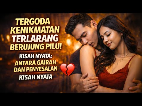 Tergoda Kenikmatan Terlarang Berujung Pilu! Kisah Nyata: Antara Gairah dan Penyesalan,kisah nyata