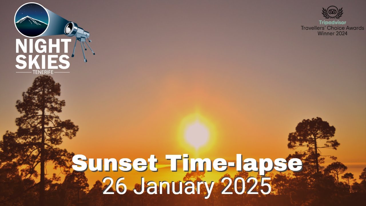 Sunset Timelapse 26 January 2025 - YouTube