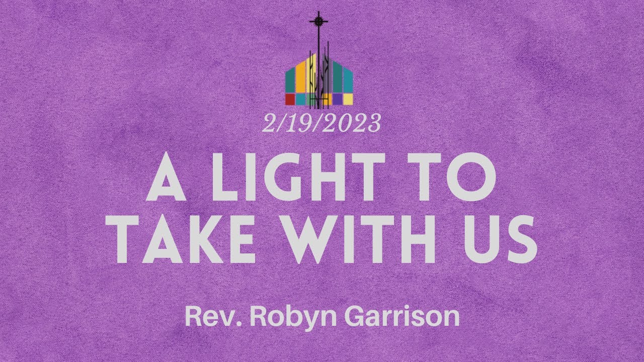 "A Light To Take With Us" - YouTube