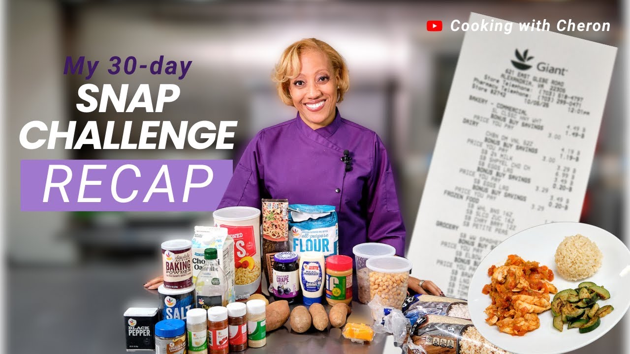 $6/Day SNAP Challenge Recap | What I Learned After 30 Days of Cooking ...